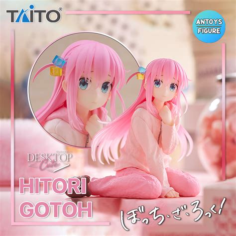พรอมสง ฟกเกอร ของแท Lot Bocchi the Rock Desktop Cute Hitori Gotoh Room Wear Ver