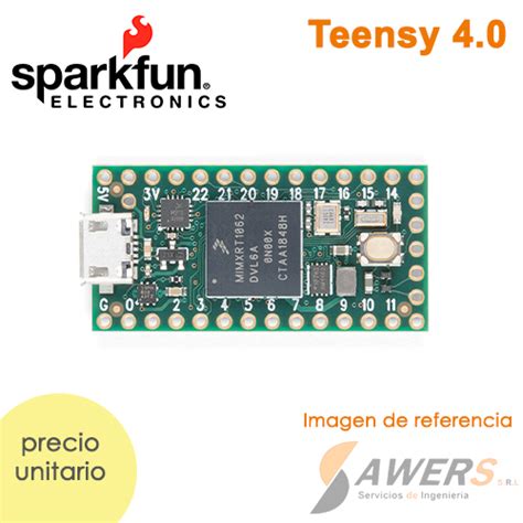 Teensy 40 32 Bit Arm Cortex M7 Controlador Compatible Con Arduino