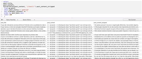 Mysql Sql Query To Remove Html Inputs From The Database That Vary On Urls Stack Overflow