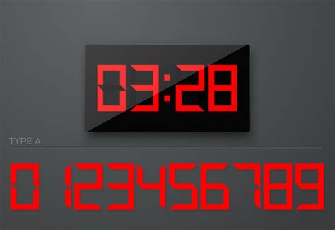 Digital Clock Font Images Browse Stock Photos Vectors And Video Adobe Stock