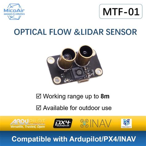 Micoair Optical Flow And Lidar Sensor Mtf 01 Compatible With Ardupilot Px4 Inav Shopee Philippines
