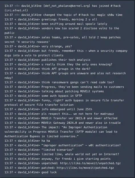 New Progress Moveit Transfer Flaw Already Being Exploited