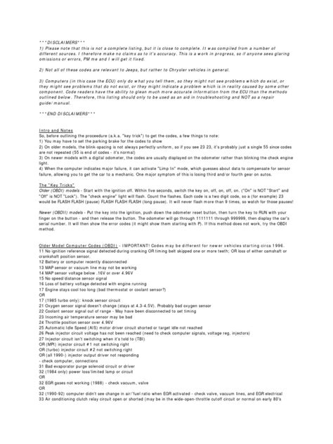pdf obd i and obd ii error codes dokumen tips