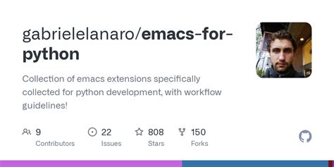 Github Gabrielelanaroemacs For Python Collection Of Emacs Github Gabrielelanaroemacs For Python Collection Of Emacs