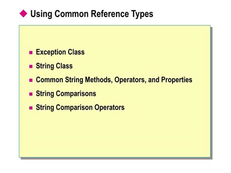 Ppt Module 8 Using Reference Type Variables Powerpoint Presentation Id3723633