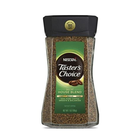Café Instantáneo Nescafé Tasters Choice Descafeinado House Blend 200