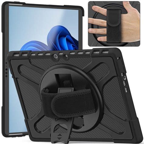 สายคล้องมือหมุนได้สำหรับ Microsoft Surface Pro 8 13 2021 Casing Tablet 360ฝาครอบเด็กสำหรับ