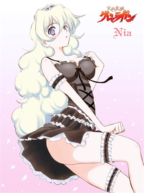 Nia Teppelin Tengen Toppa Gurren Lagann Drawn By Niwatorikokezou