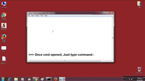 How To Remove All Viruses Using Cmd Youtube