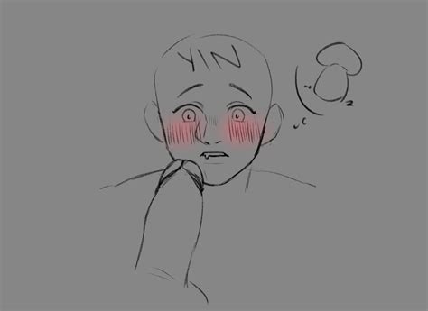 Rule 34 2022 Ambiguous Gender Bear Blush Blush Blush Lines Digital Drawing Artwork Digital