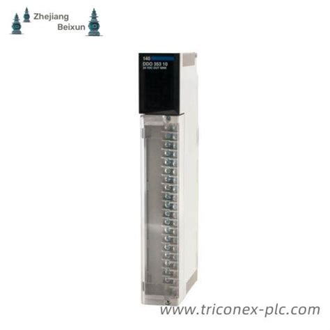 schneider modicon 140ddo35310 discrete output module triconex