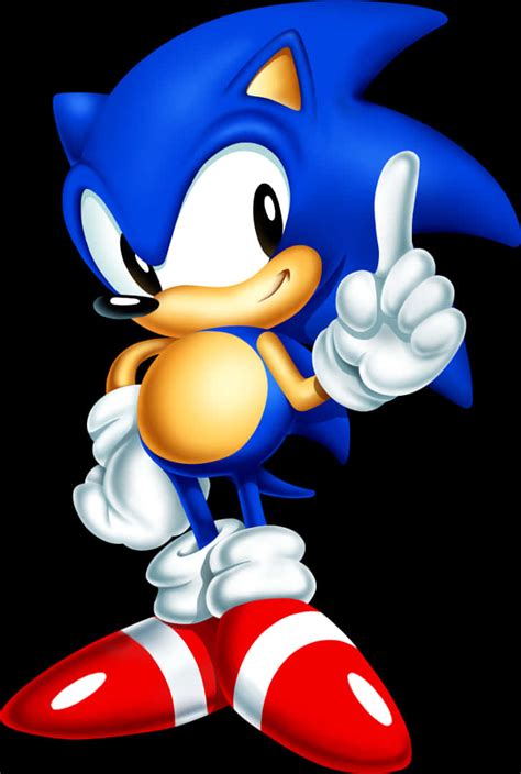 Download Sonic Thumbs Up Pose