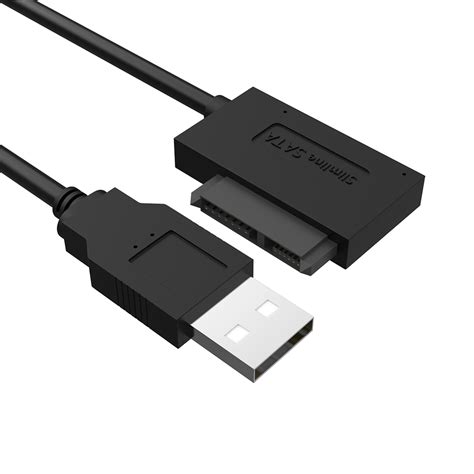 Pin Sata Slimline To Usb Adapter Cable For Laptop Cd Dvd Rom Drive Diy Ebay