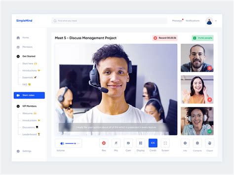 Dashboard Community Platform For Creators And Brands By Bayu Aji Sadewa