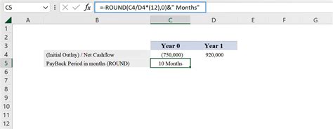 Excel Round Function MBT