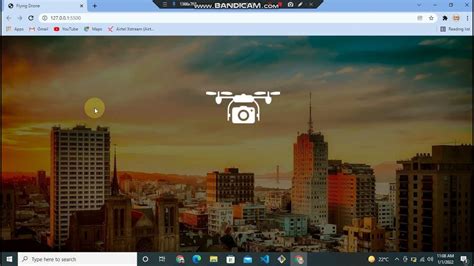 Flying Drone Animation Using Htmlcss Jquery And Javascript