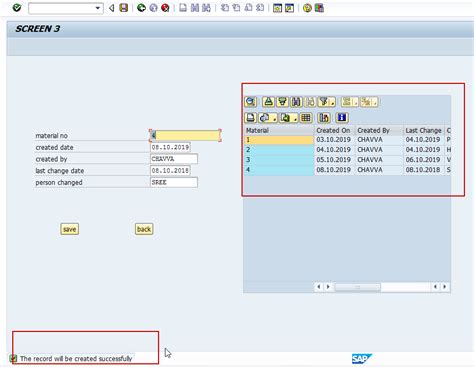 Crud Operations In Module Pool Sap Community