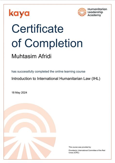 Muhtasim Afridi On Linkedin I Have Completed My Online Learning Course