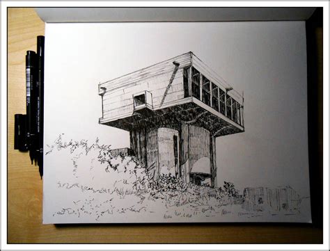 Brutalism~sketch Architecture By Jakubkrolikowskiart On Deviantart