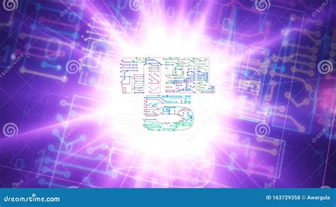 html5 sign futuristic illustration stock illustration illustration of