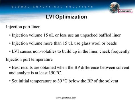 PPT Large Volume Injection PowerPoint Presentation Free Download ID
