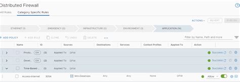 Nsx T Time Based Firewall Policy Yo Go Virtual