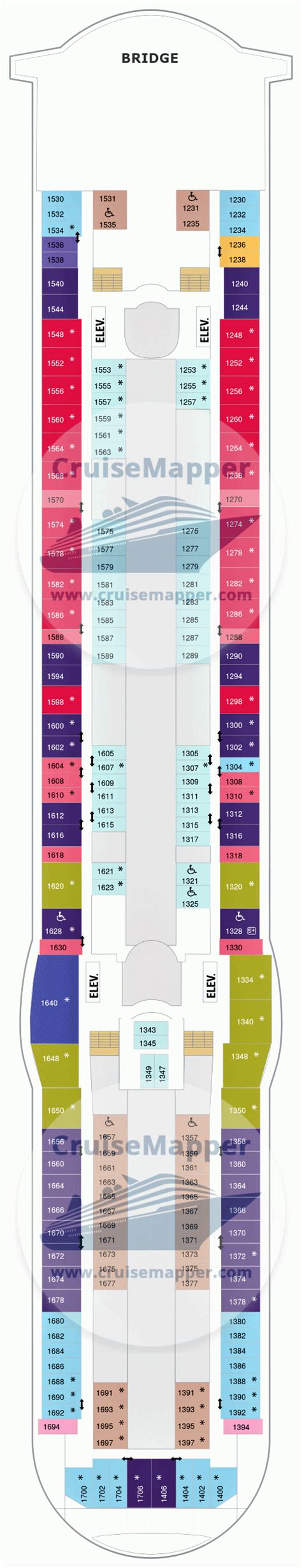Independence Of The Seas Deck 10 Plan Cruisemapper