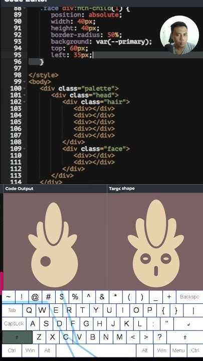 Coding Challenge Css Dan Html Coding Programmer Programming Belajarcoding Shorts Youtube