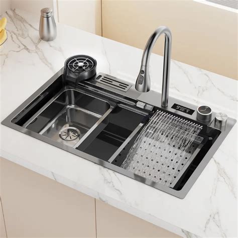 사각싱크볼304 스테인리스 스틸 싱크대 주방 식기 세척 지능형 다기능 티몬