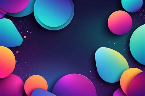 Premium Photo Colorful Geometric Background Dynamic Shapes Composition And Elements Trendy And