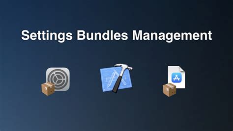Settings Bundles Management In Xcode Swift Senpai