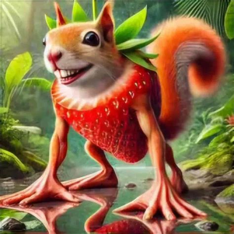 Pipi Strawberry Play Italian Brainrot Character Italian Brainrot
