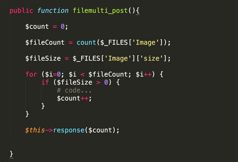 Php Count In Upload Files In Codeigniter Stack Overflow