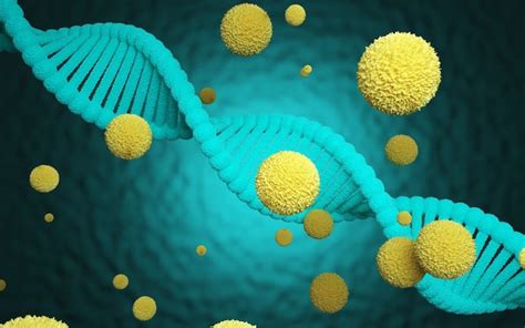 Premium Photo Cinema 4d Rendering Of Illustration Of Viruses Attacking Cell Chains