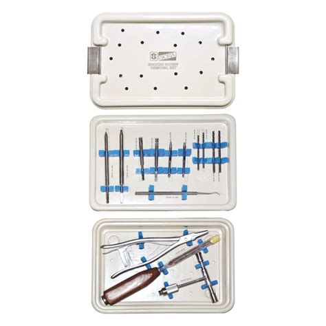 Broken Screw Removal Instrument Set Siora Surgicals Pvt Ltd