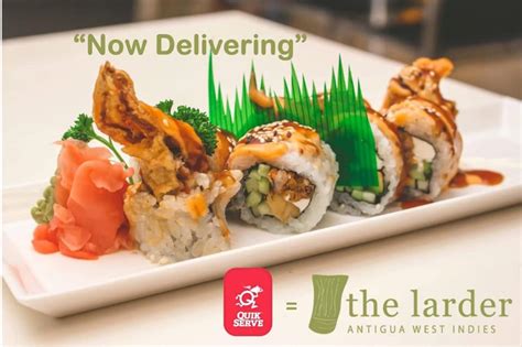 the larder antigua free delivery saturday enjoy free delivery today