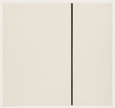 Ellsworth Kelly Vertical Line From The Series Line Form Color 1951