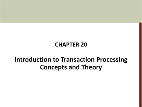 solution introduction to transaction processing concepts and theory