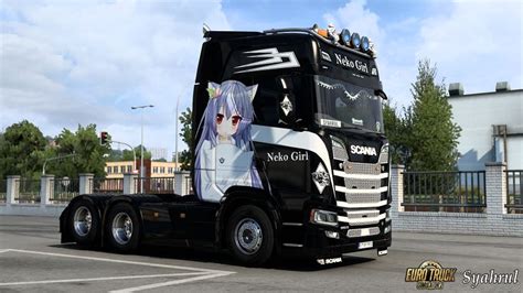 Scania S Ng Anime Neko Girl Skin Ets Mod Modshost Hot Sex Picture My