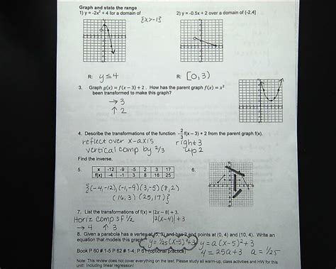 Module 1 Honors Algebra 2