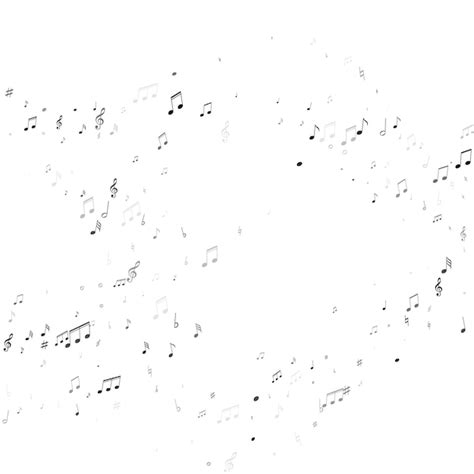 낙서 음악 스튜디오 배경입니다 그레이 스케일 멜로디 사운드 노트 표지판 프리미엄 벡터