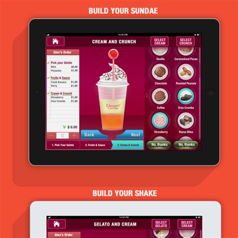 Innovative Dessert App Design App Design Contest