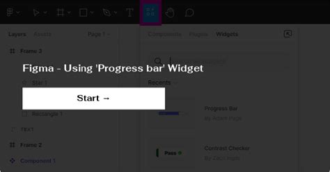 Figma Using Progress Bar Widget