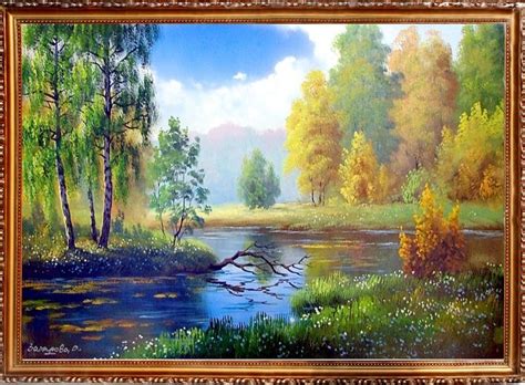 Яркие краски осени - Осенний пейзаж