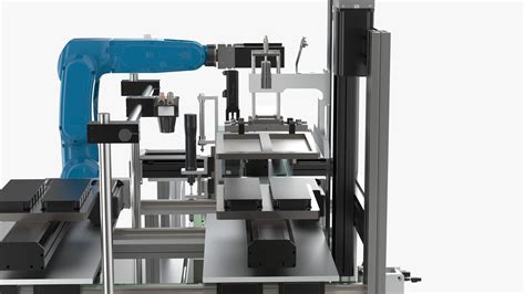 3d Automatic Igbt Radiator Assembly Machine Turbosquid 2184333