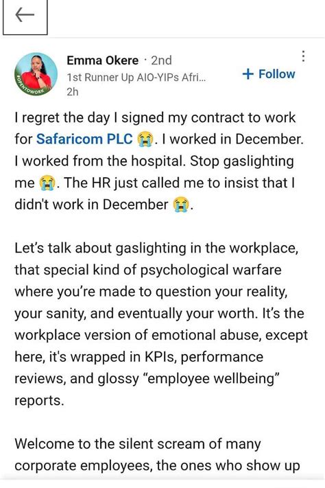 Corporate Jobs Ziko Na Pressure Usidharau Jua Kali Yako Sex And Relationships Kenya Talk