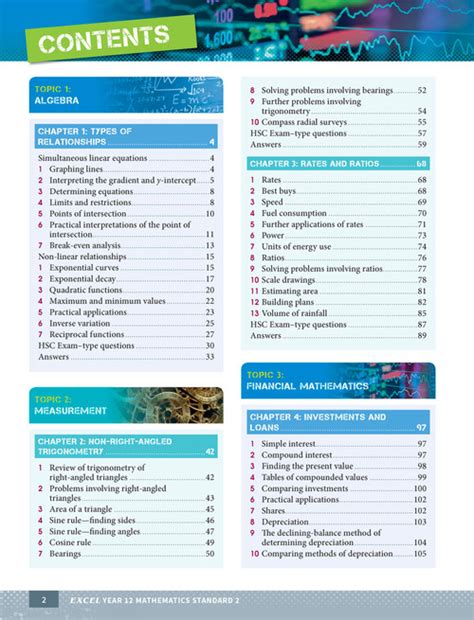 Excel Mathematics Standard 2 Book Pack Year 12 Pascal Press