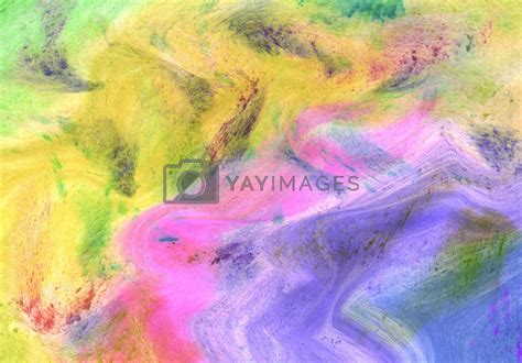 Color Abstract Watercolor Background With Texture Effect And Smooth Transitions In Different
