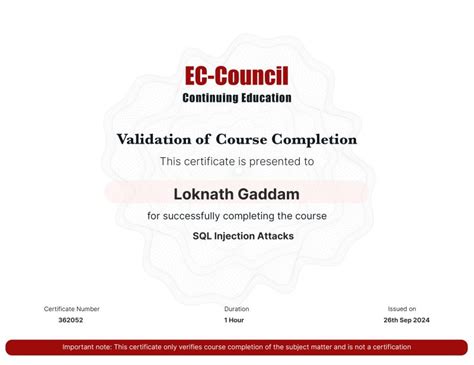 Loknath Gaddam On Linkedin Sqlinjection Cybersecurity Websecurity