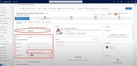 Use Embedded Forms In Dynamics 365 Sales To Enhance User Efficiency